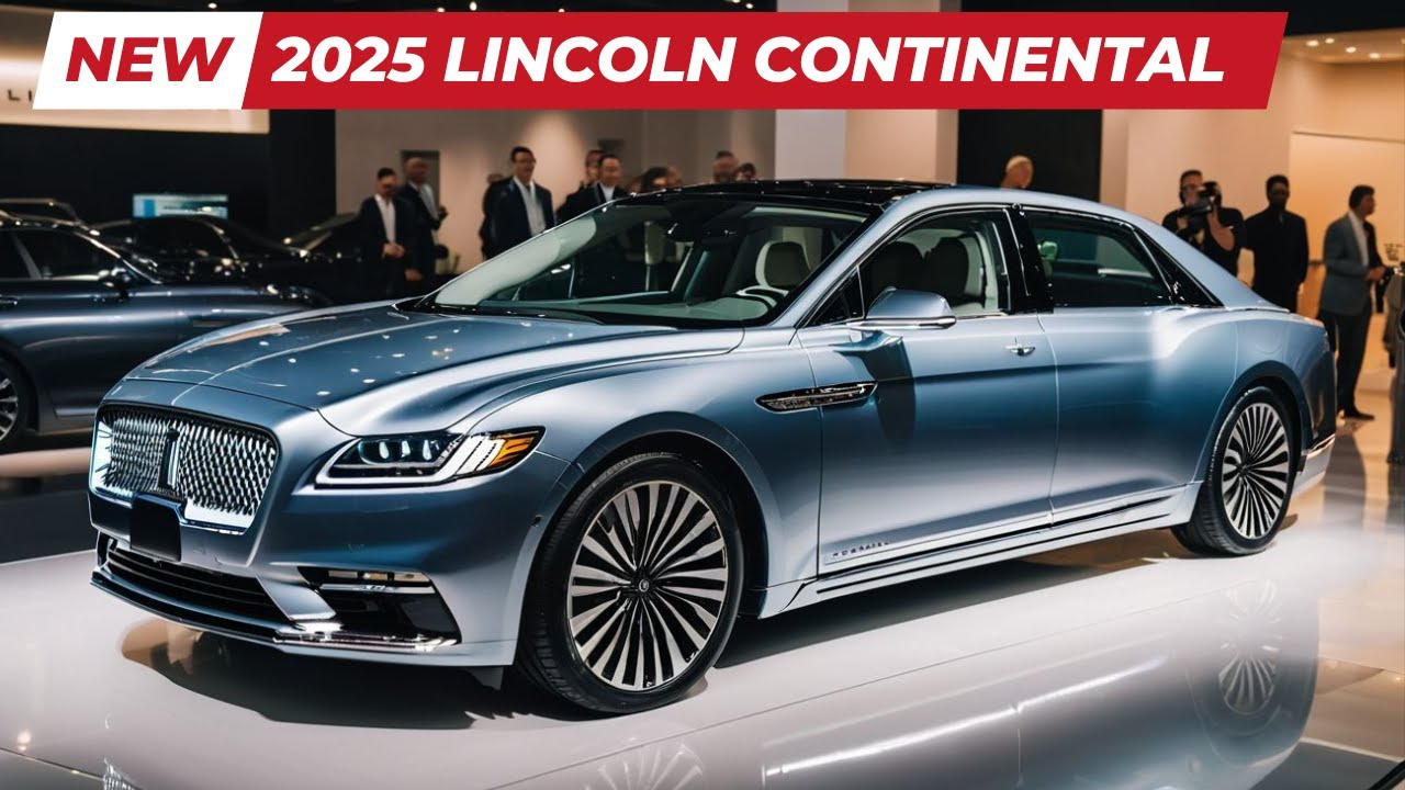 Experience Opulence: All-New 2025 Lincoln Continental Debuts - YouTube