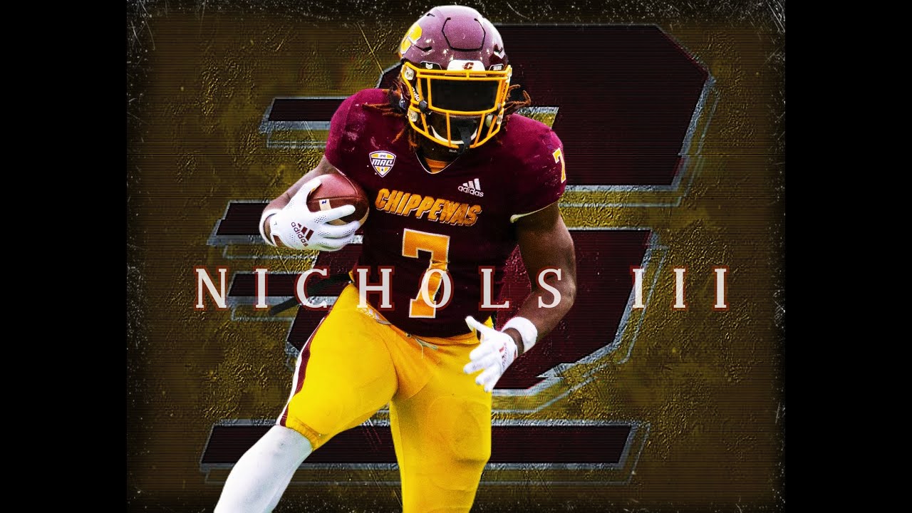 Lew Nichols [Hype Highlights ] 🏆 NCAA Rushing Leader 4K - YouTube