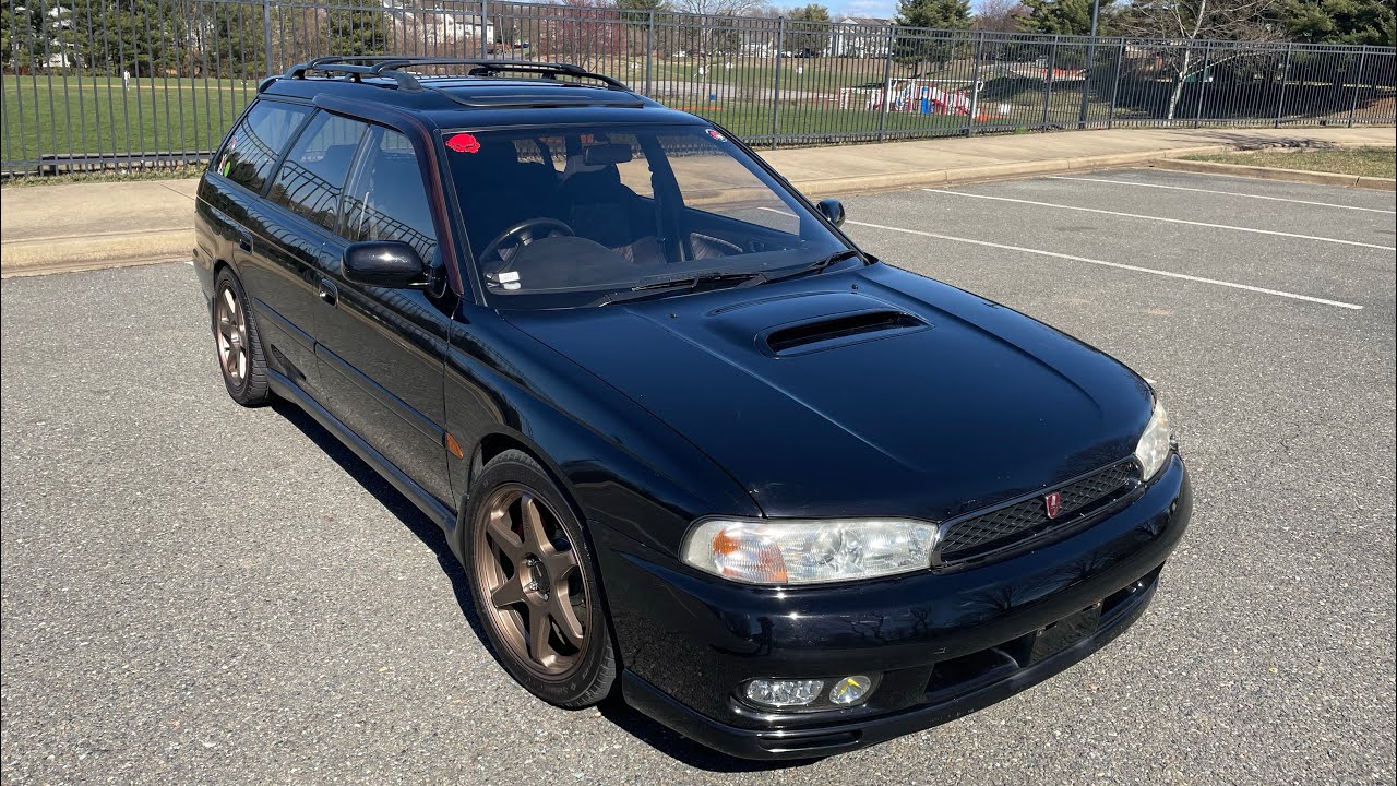 1997 SUBARU LEGACY GT- B TWIN TURBO BG5 - JDM - EXTERIOR - YouTube