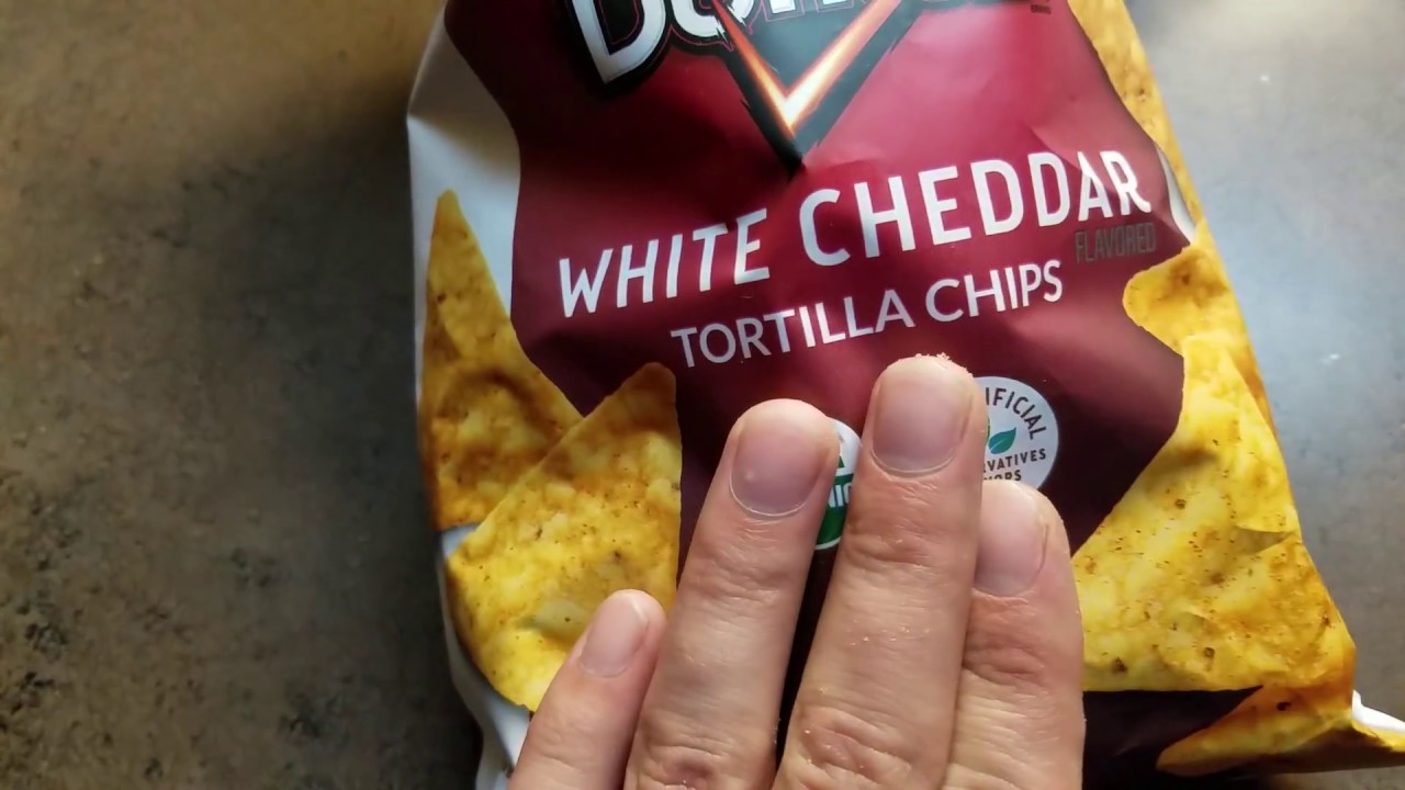 Simply Organic Doritos White Cheddar Quick Review tasty test. - YouTube
