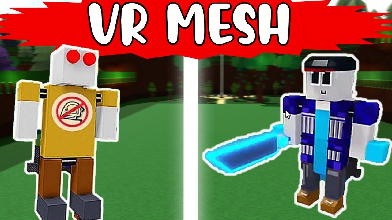 VR MESH без инструментов. Как построить робота без инструментов? - YouTube
