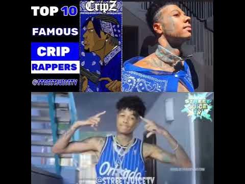 Top 10 Famous Crip Rappers - YouTube