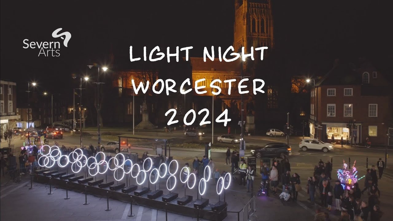 Light Night Worcester 2024 - YouTube