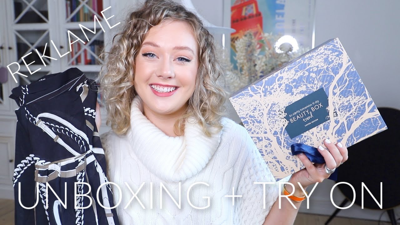 Matas Beauty Trend Box UNBOXING & Efterårs Try On-Haul - YouTube