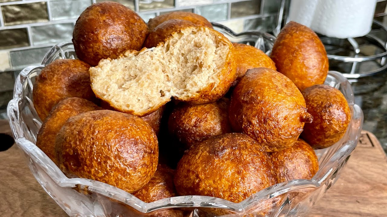 How To Make Perfect Whole Wheat Bofrot/ Puff Puff with Milk and Egg ...