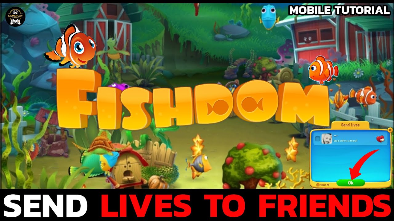 How to Send Lives in Fishdom | Complete Guide - YouTube