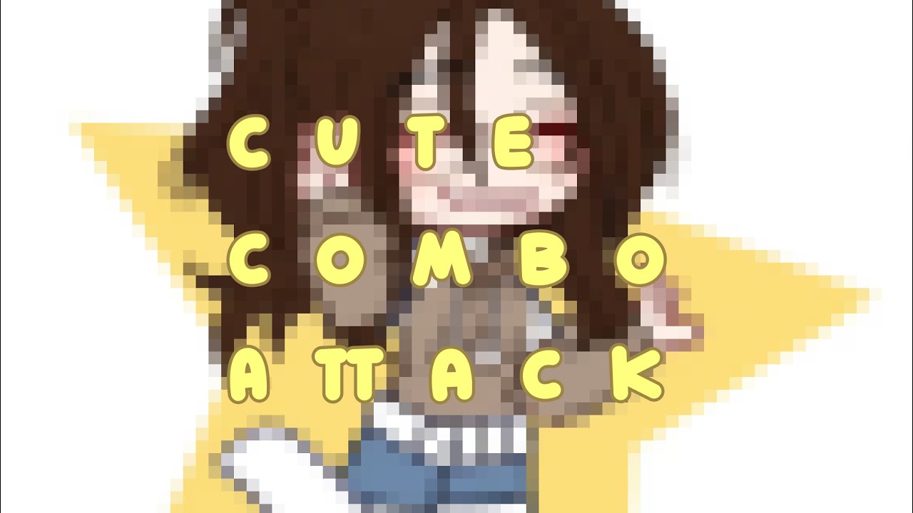 Animation I made (Cute combo attack) ️ - YouTube