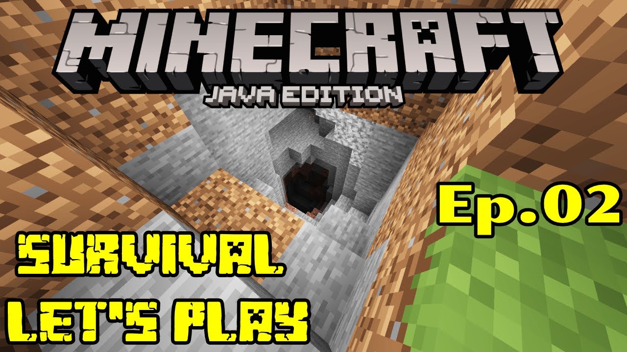 Minecraft Survival Java Edition Lets Play Series EP. 02 - Going ...