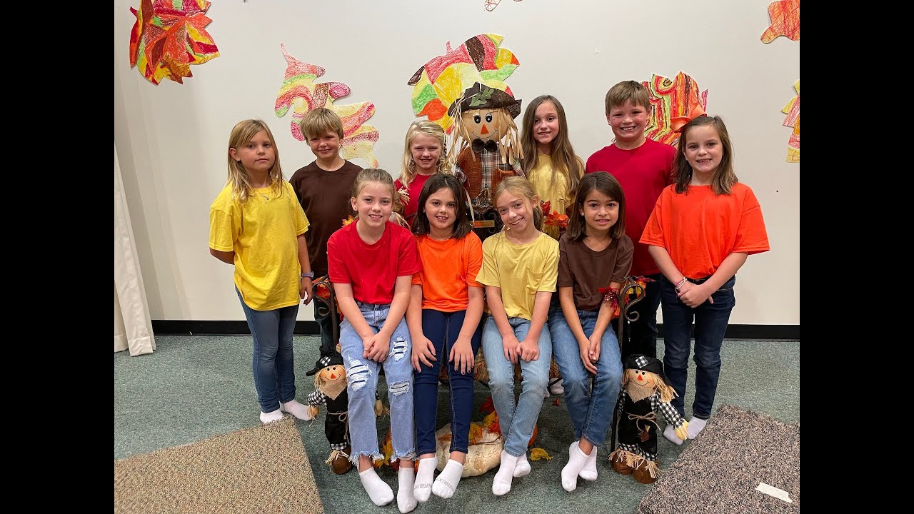 3rd grade play - "Fall Before God" - YouTube