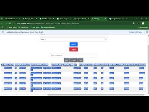 AppsScript WebApp Select Different File - Sheet | AutoRefresh | Super Login (Dev Idea - Member ...