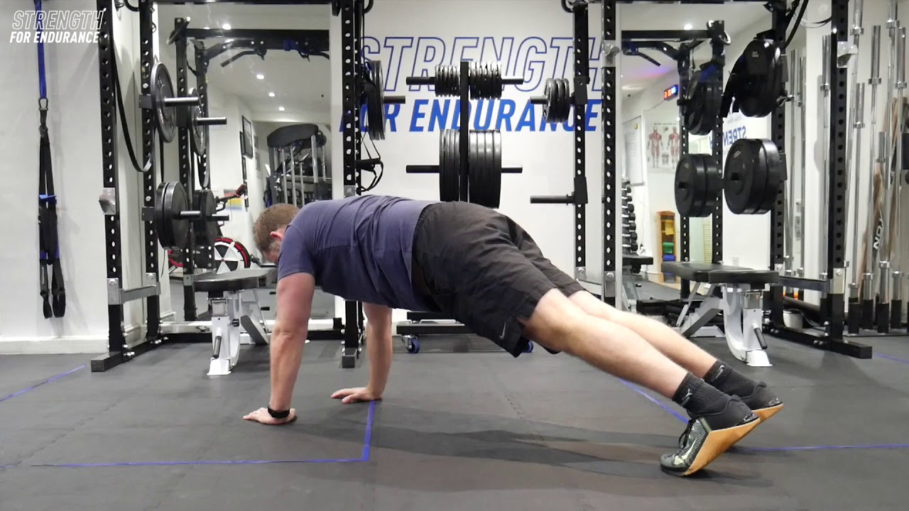 Plank Hold (Advanced on hands) - YouTube