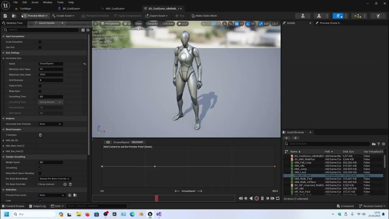 Unreal Engine 5 C Karakter Hazırlama 3 Turkish Youtube