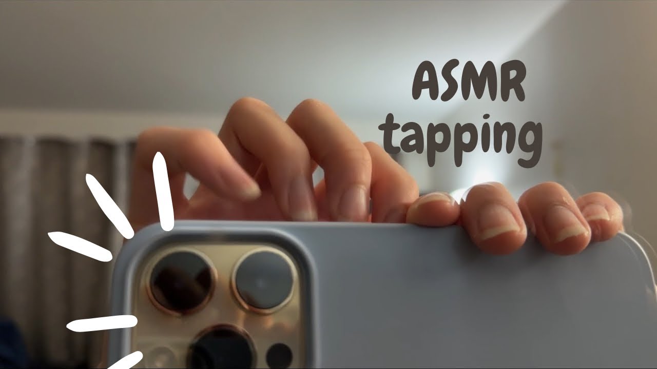 ASMR ONE MINUTE TAPPING IPHONE 🤳 - YouTube