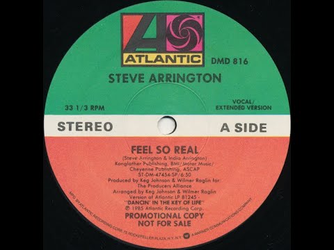 Atlantic Records Us - Dmd 816 A1 - 1985 - Steve Arrington - Feel So ...