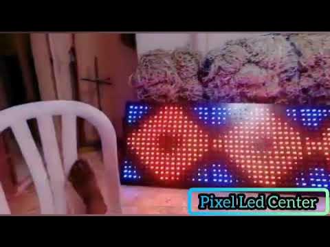 Pixel LED board testing & program #Pixelled - YouTube