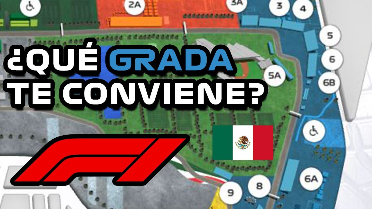 México GP: QUÉ GRADA DE LA ZONA AZUL TE CONVIENE - YouTube