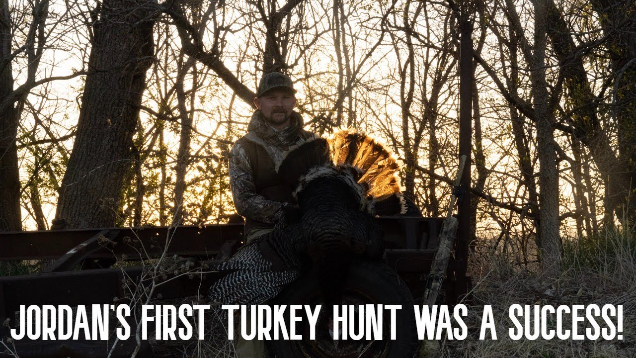 JORDAN'S FIRST TURKEY HUNT WAS A SUCCESS! - NEBRASKA TURKEY HUNTING ...