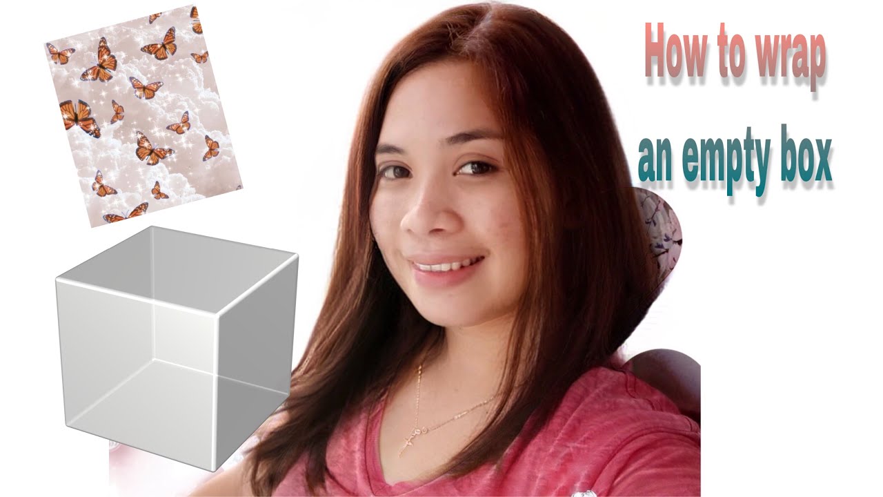 How To Wrap An Empty Box DIY By Andrea YouTube How To Wrap An Empty Box DIY By Andrea YouTube
