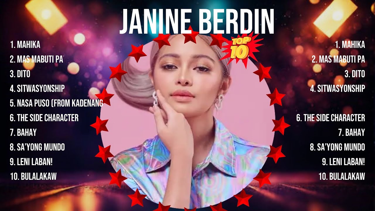 Janine Berdin 2024 Greatest Hits ~ Janine Berdin Songs ~ Janine Berdin ...
