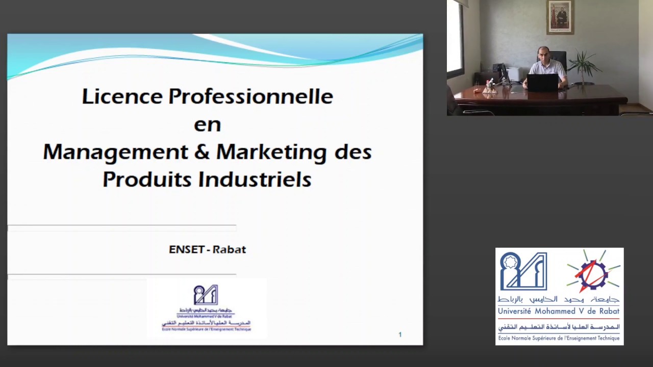 Filière Licence Professionnelle en Management & Marketing des Produits ...