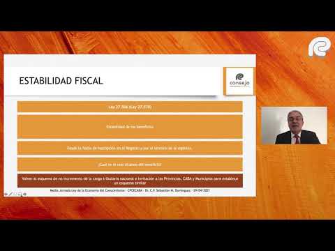 Beneficios Fiscales de la Ley de Economía del Conocimiento▪ Dr. C.P. Sebastián DOMINGUEZ