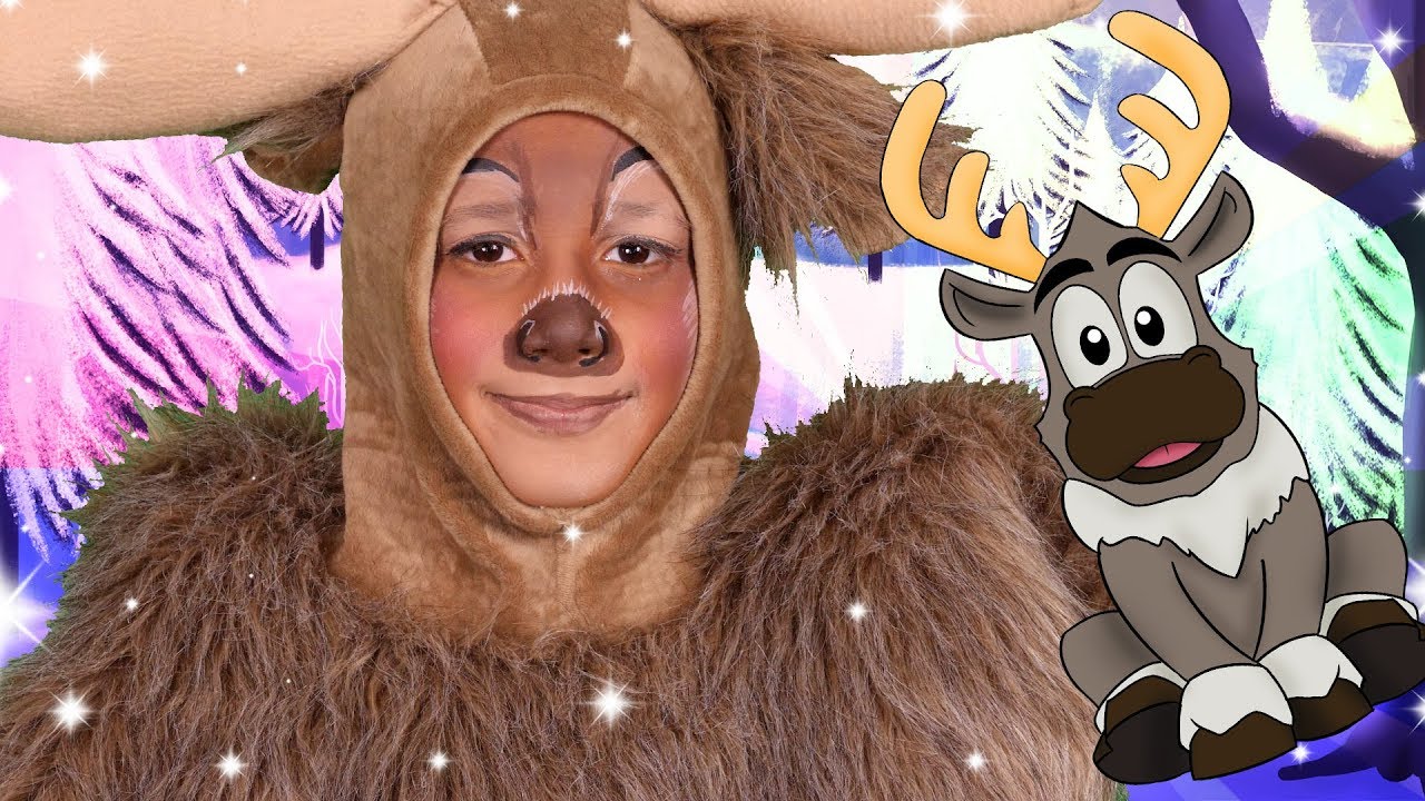 Sven from Frozen Face Paint | We Love Face Paint - YouTube