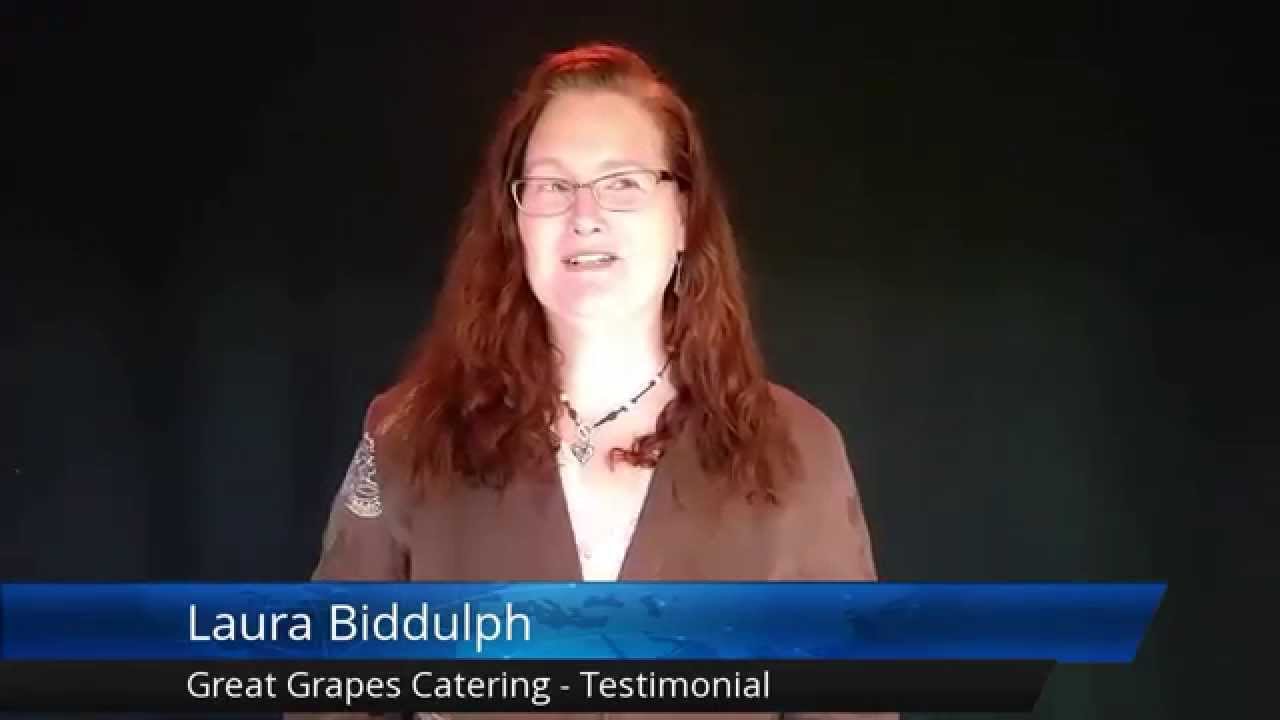 Great Grapes Catering Monson Superb 5 Star Review by Laura B. - YouTube