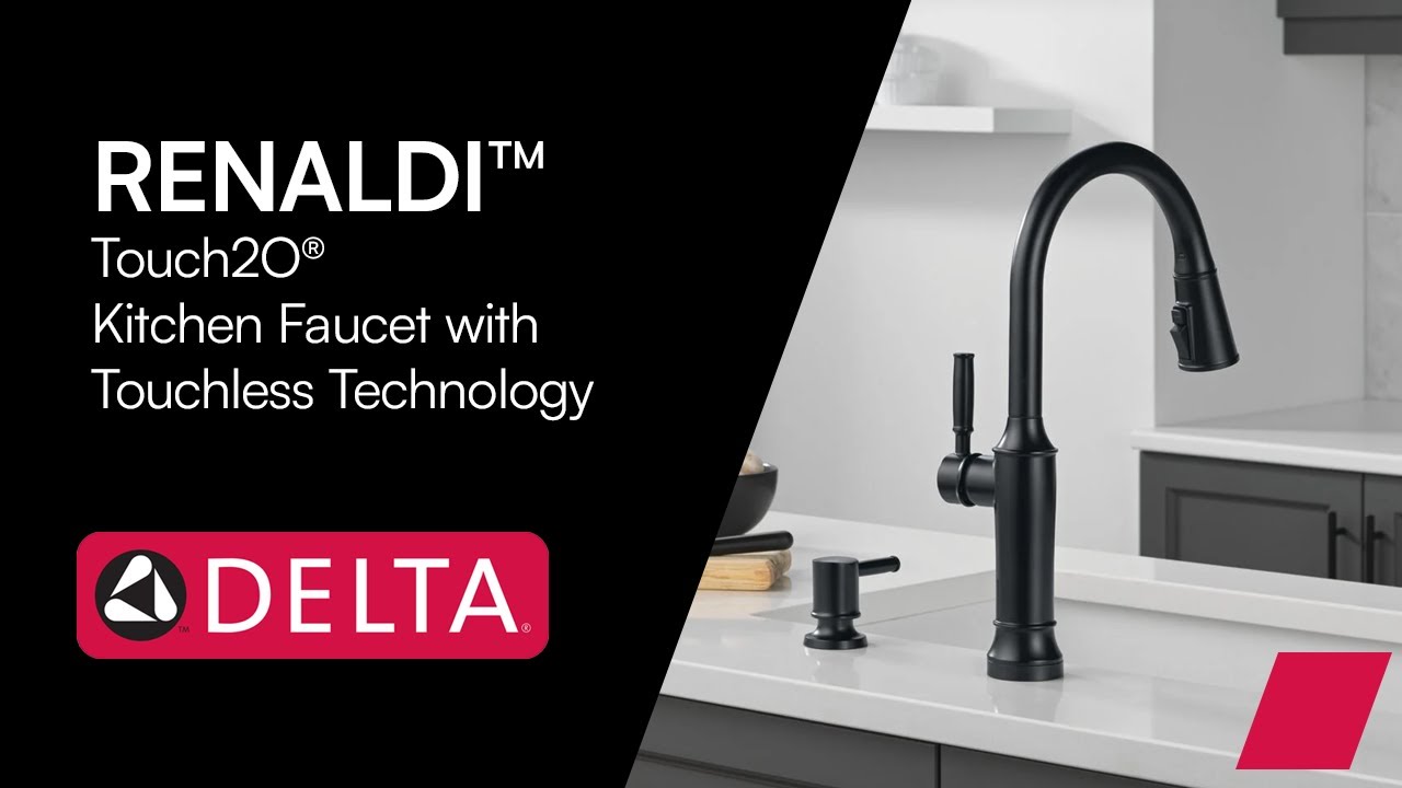 Renaldi Touchless: The New Smart Faucet Collection by Delta Faucets ...