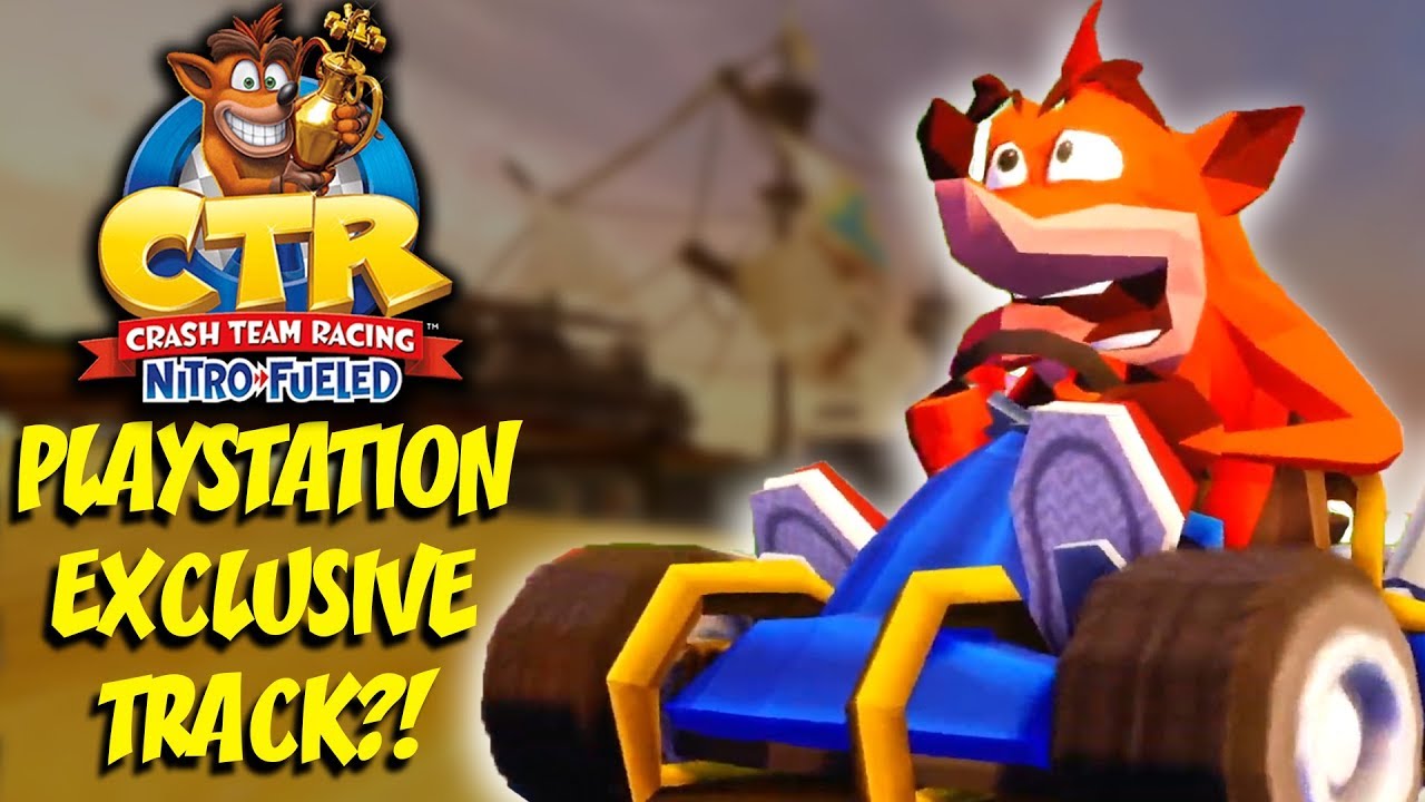 Crash Team Racing: Playstation Exclusive Race Track?! - YouTube