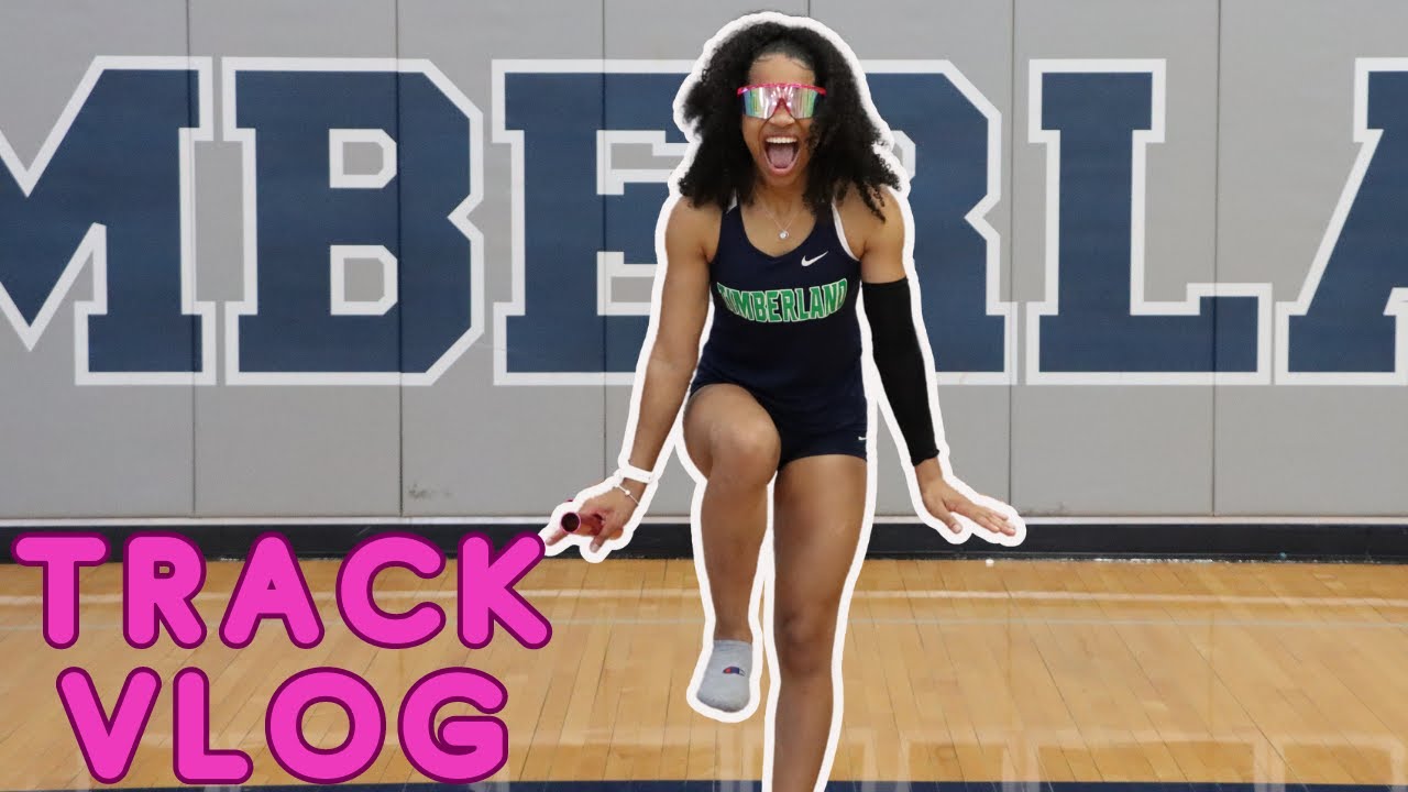 TRACK VLOG || WILL ALEXA MAKE IT TO THE STATE TRACK MEET? - YouTube