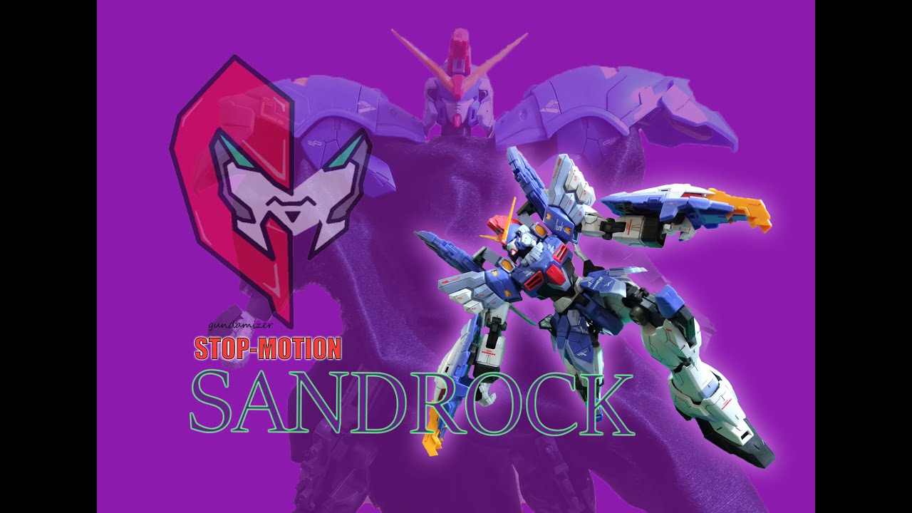 Supernova Gundam Wing Sandrock - Stop motion - YouTube