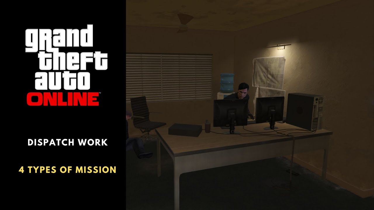GTA Online: Dispatch Work - 4 Types of mission | No Commentary - YouTube