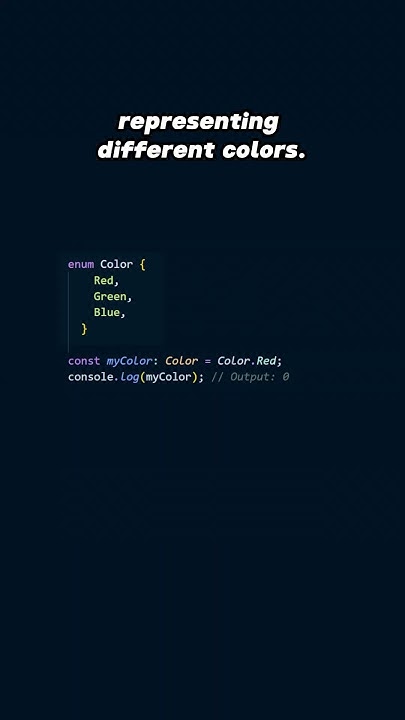 TypeScript Enums #programming #engineering #javascript #tutorial # ...
