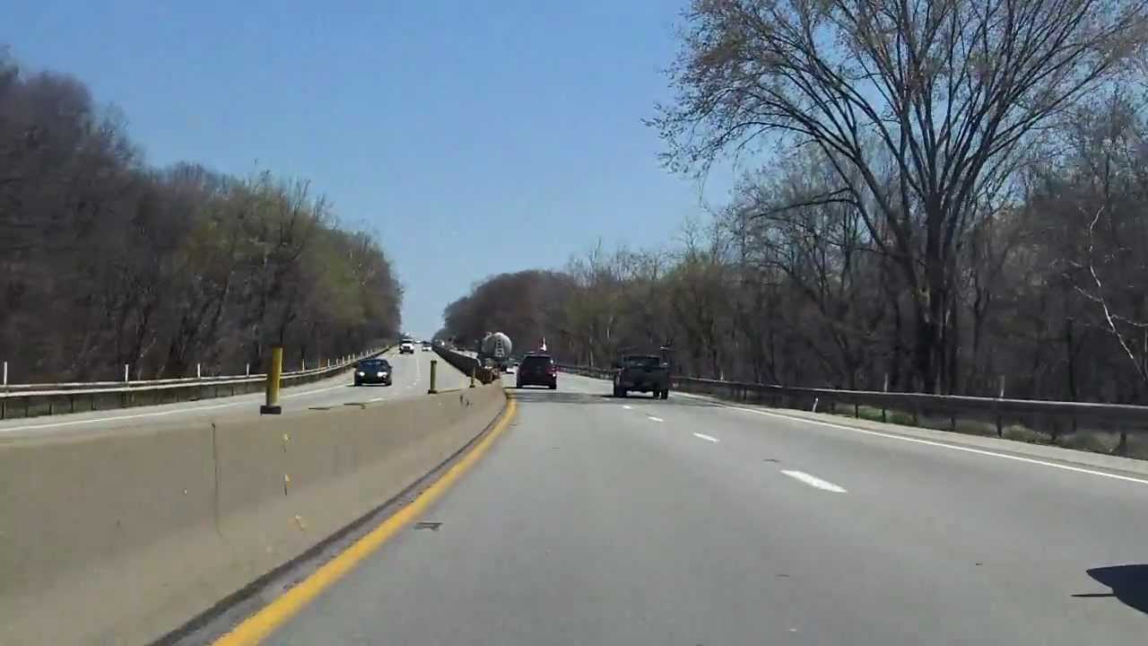 Interstate 70 - Pennsylvania (Exits 51 to 58) eastbound - YouTube