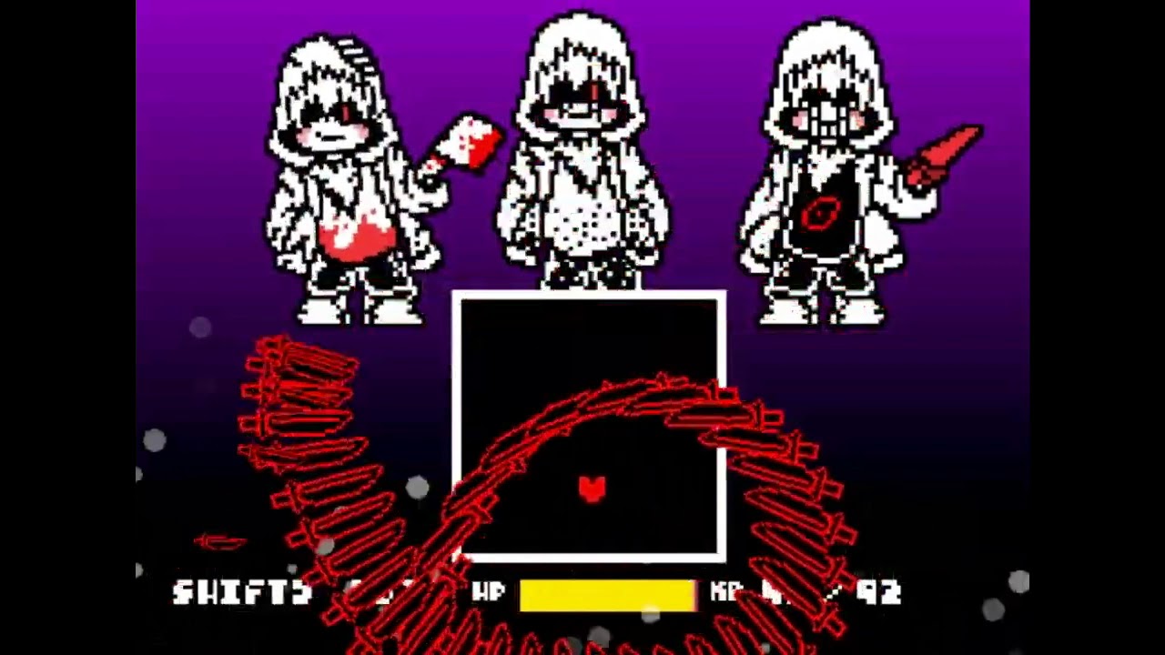 [Scratch] Shift! Murder Time Trioやってみた [undertaleファンゲーム] - YouTube