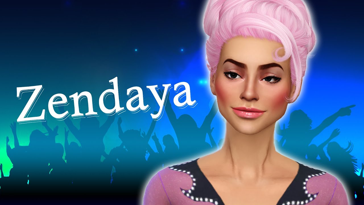 [심즈4] 위대한 쇼맨 앤 휠러 젠데이아 심만들기 Sims 4 The Greatest Showman Anne 'Zendaya ...