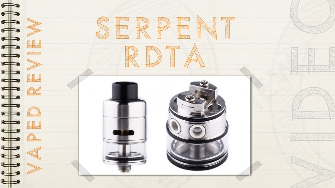 SERPENT RDTA de WOTOFO (revue fr) - YouTube