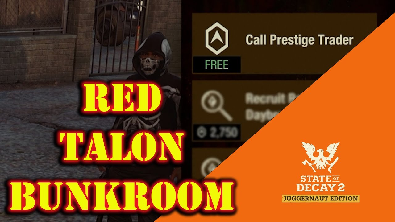 Red Talon Bunkroom – State of Decay 2: Review and Analysis - YouTube