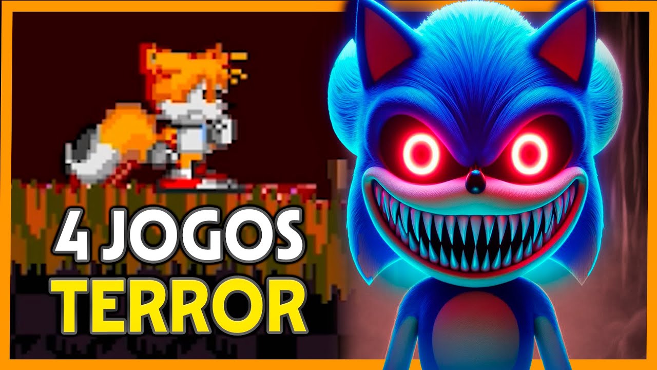 4 JOGOS DE TERROR DO SONIC EM 1 VÍDEO! - YouTube