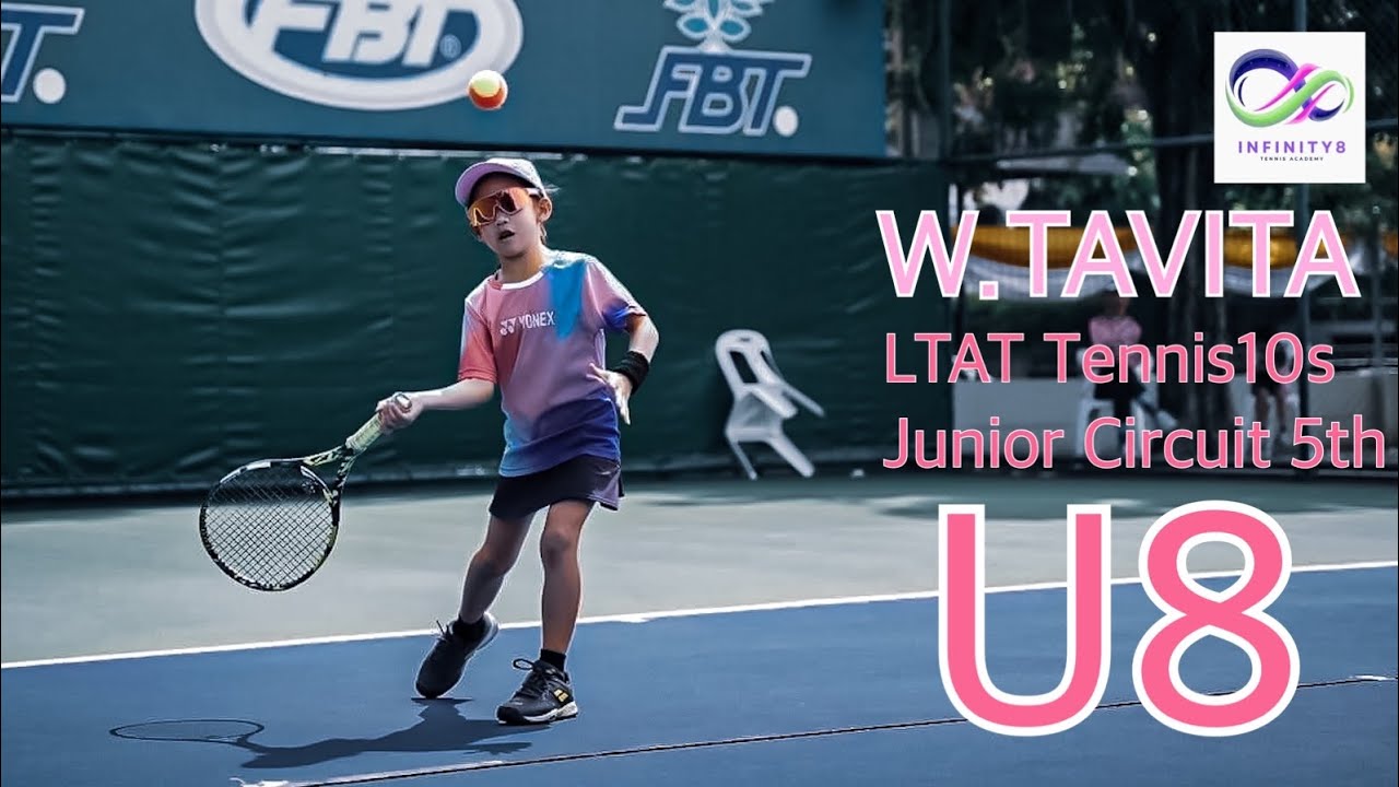 Tennis10s LTAT Junior Circuit 5th U8 Tavita VS. Linlet - YouTube