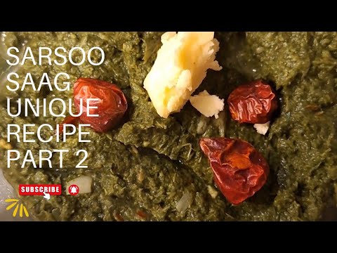 The Secret to Perfect Sarsoo Saag Every Time | Sarsoon Saag Recipe ...