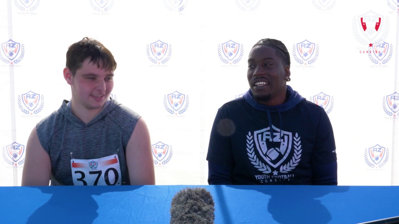 Aiden Nevarez Arcadia 2020 AZ Youth Football Combine Phoenix, Arizona ...