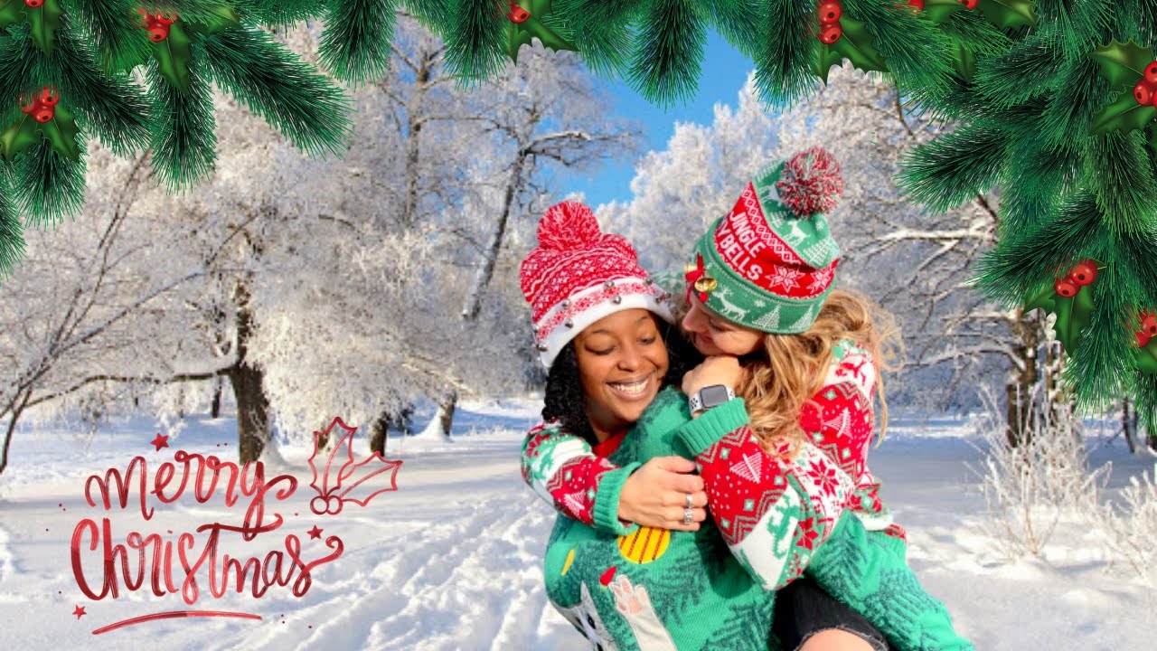 We Wish You a MERRY CHRISTMAS! - Amber & Sanne - YouTube