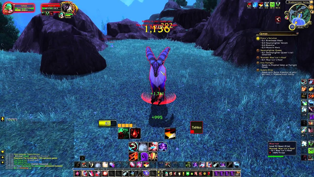 Who is Maa'run - World of Warcraft - YouTube