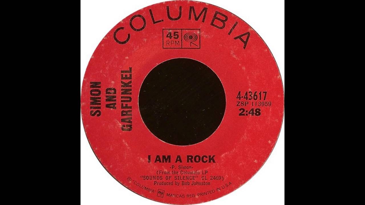 I Am A Rock [Original Mono Single] - Simon And Garfunkel - YouTube
