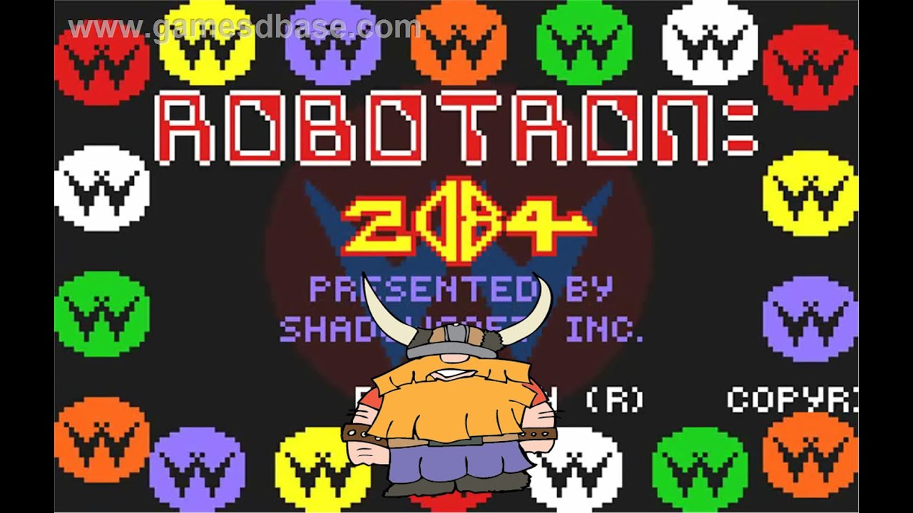 robotron 2084 on mame - YouTube