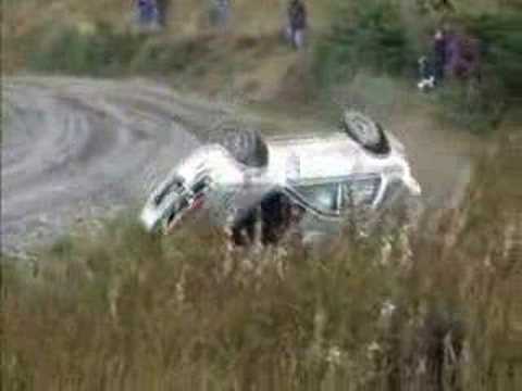 Rally Crash - 3 Subaru WRC crash on the same corner! - YouTube