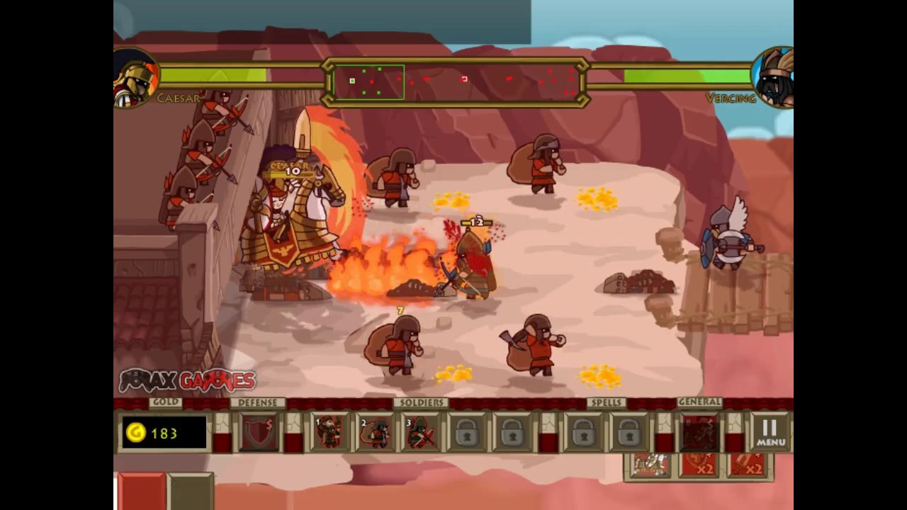 SIEGIUS - MISSION LEVEL 05 (CAESAR MODE) - YouTube