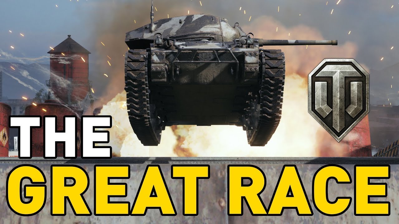 THE GREAT RACE in World of Tanks - YouTube