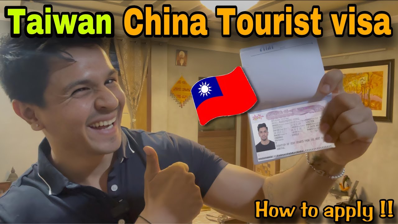 TAIWAN TOURIST VISA | How to apply | Complete Guide - YouTube
